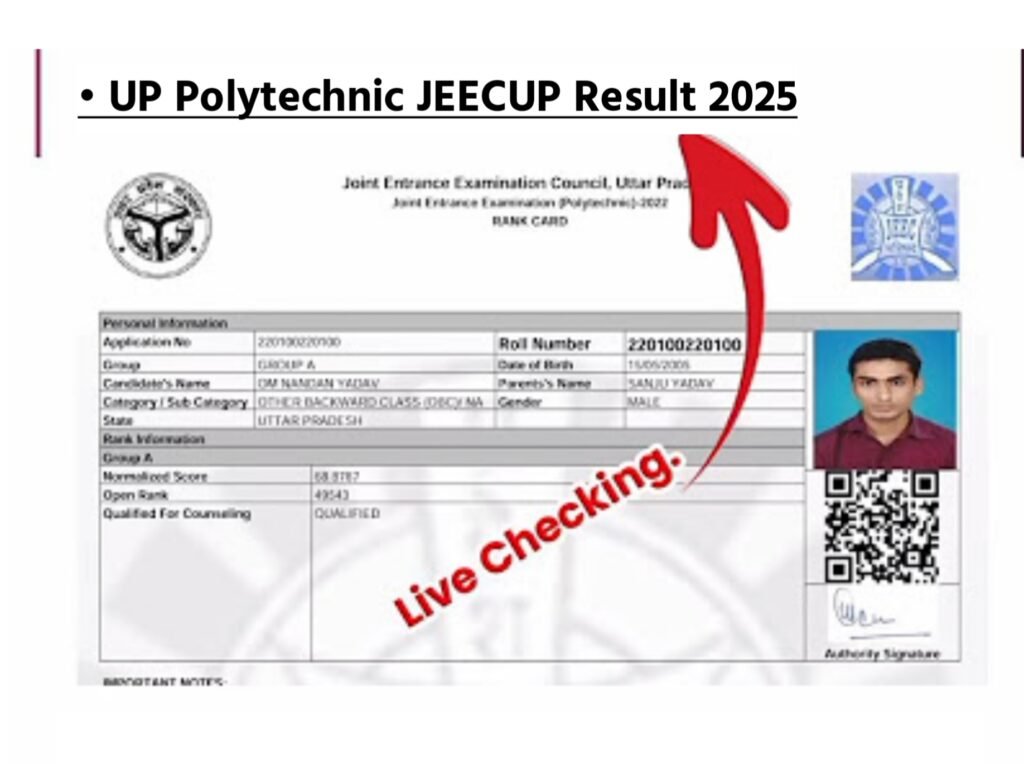 JEECUP Result 2025: Round 4 Choice Filling for JEECUP Counselling 2025 ...