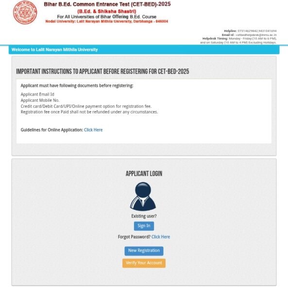 Bihar BEd Allotment Letter 2025: Download 5th Merit List & Seat ...
