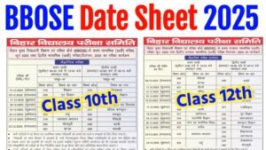 BBOSE Date Sheet 2025 (Out): Download Bihar Open School 10th & 12th Exam Time Table June ...